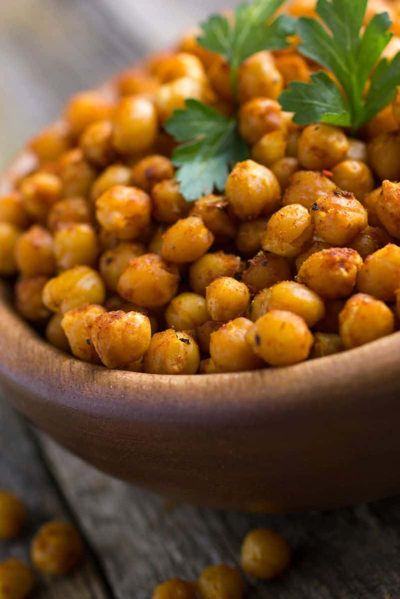 Easy Air Fryer Chickpeas Recipe (Crispy!) - Anastasia Blogger